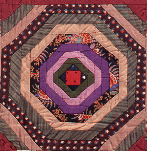 BULLS EYE LOG CABIN
